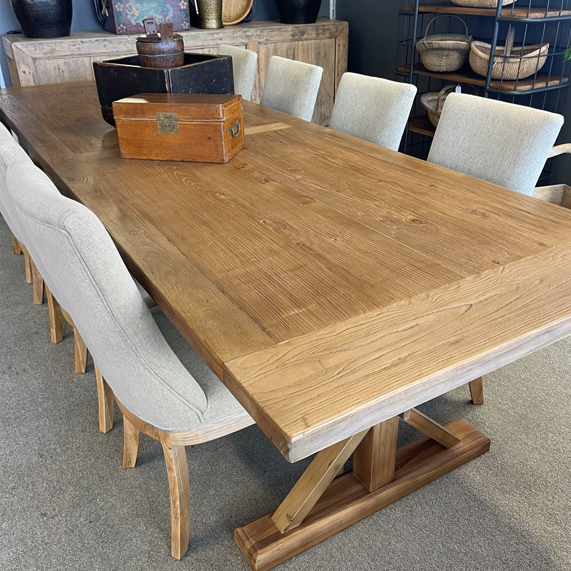 Chateau 3 Metre Dining Table - 300cm – Greenslades Furniture
