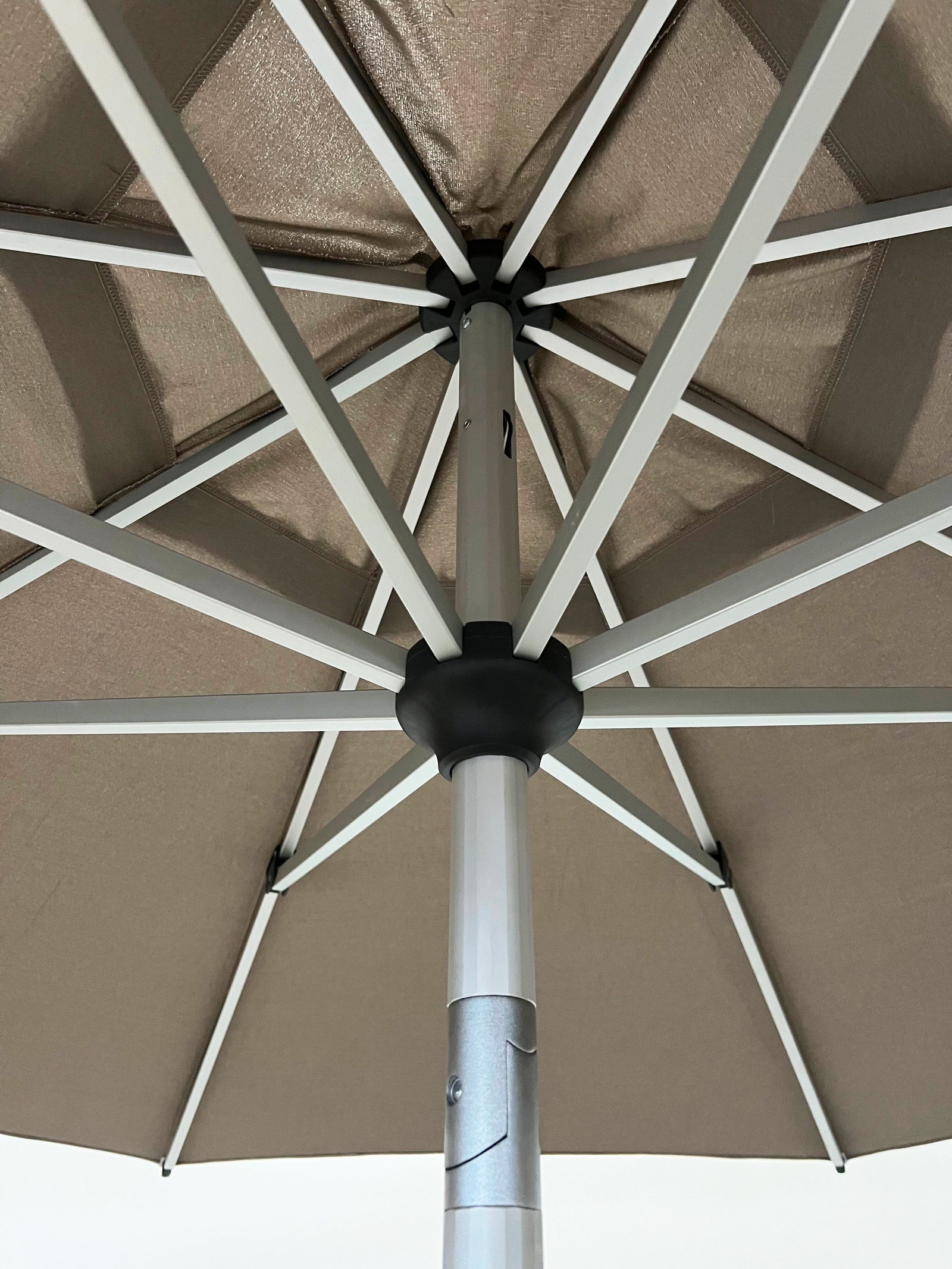 Greenslades Costa Tilting Outdoor Umbrella - 3.0m Octagonal - Taupe ...