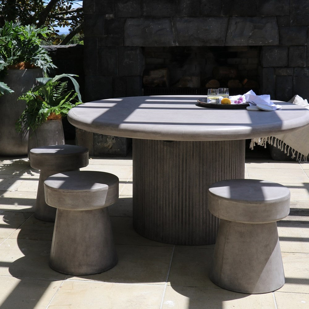 Modern Outdoor Concrete Table