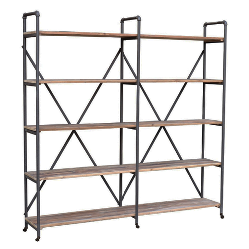 Riviera Wall Unit Shelving - Double – Greenslades Furniture