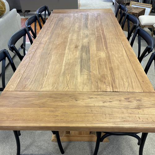 Amalfi oak dining table store