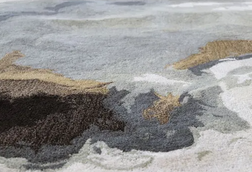 Baya Uluru Round Floor Rug - Sandstone - 280cm – Greenslades Furniture